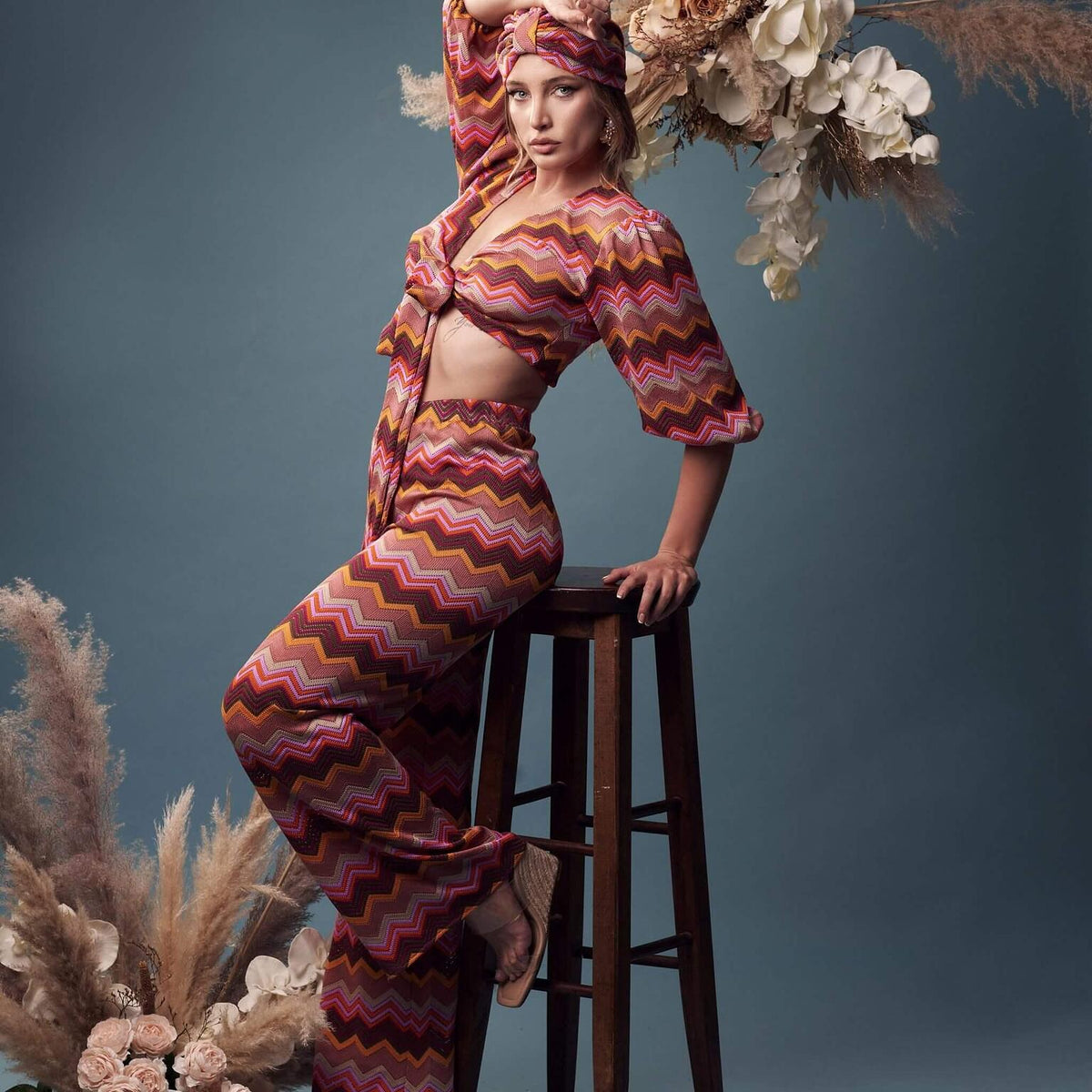 Sahara set made of fine knitwear – SeviBySevdalina